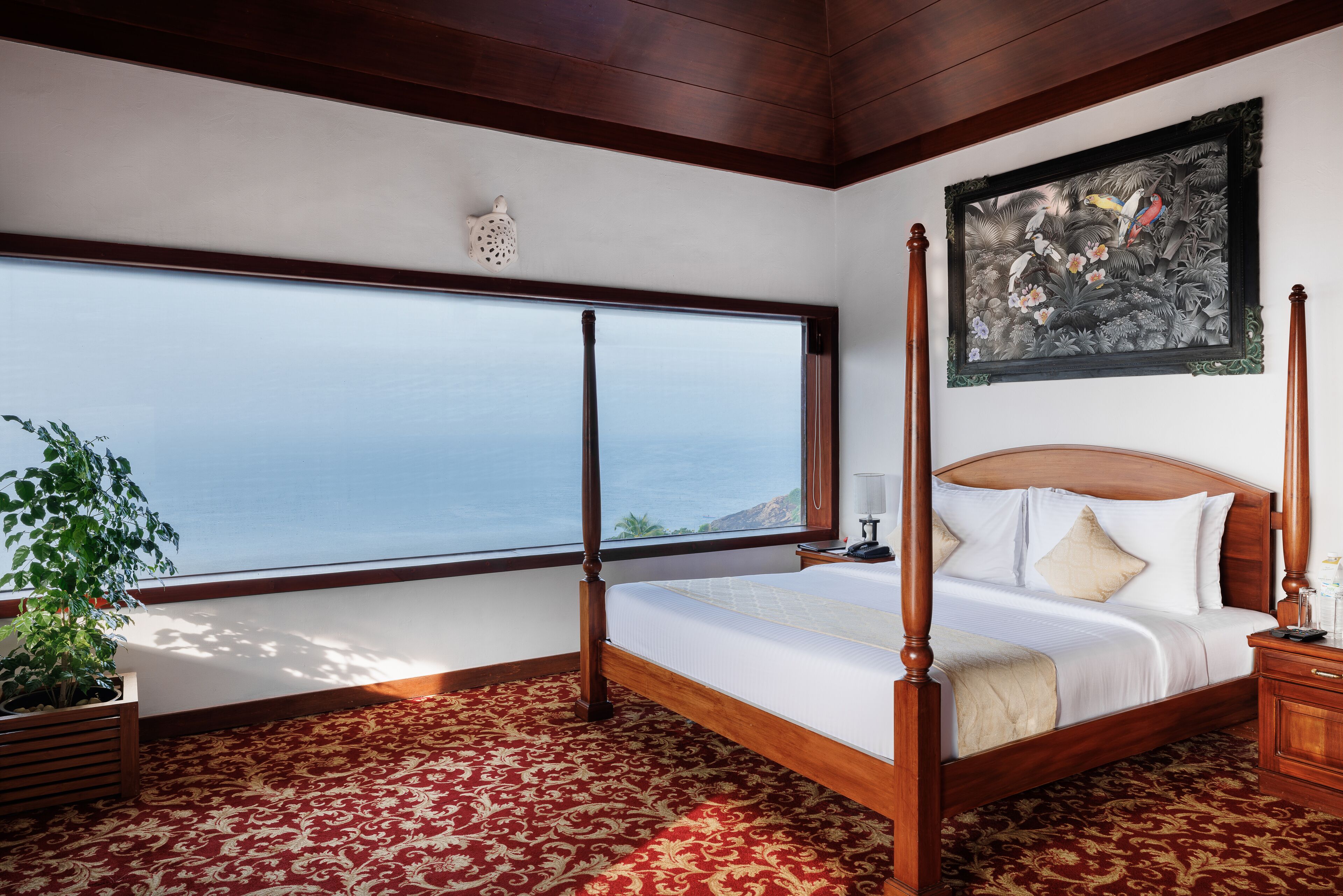 Suíte | 1 quarto, roupas de cama premium, camas com colchões pillow-top