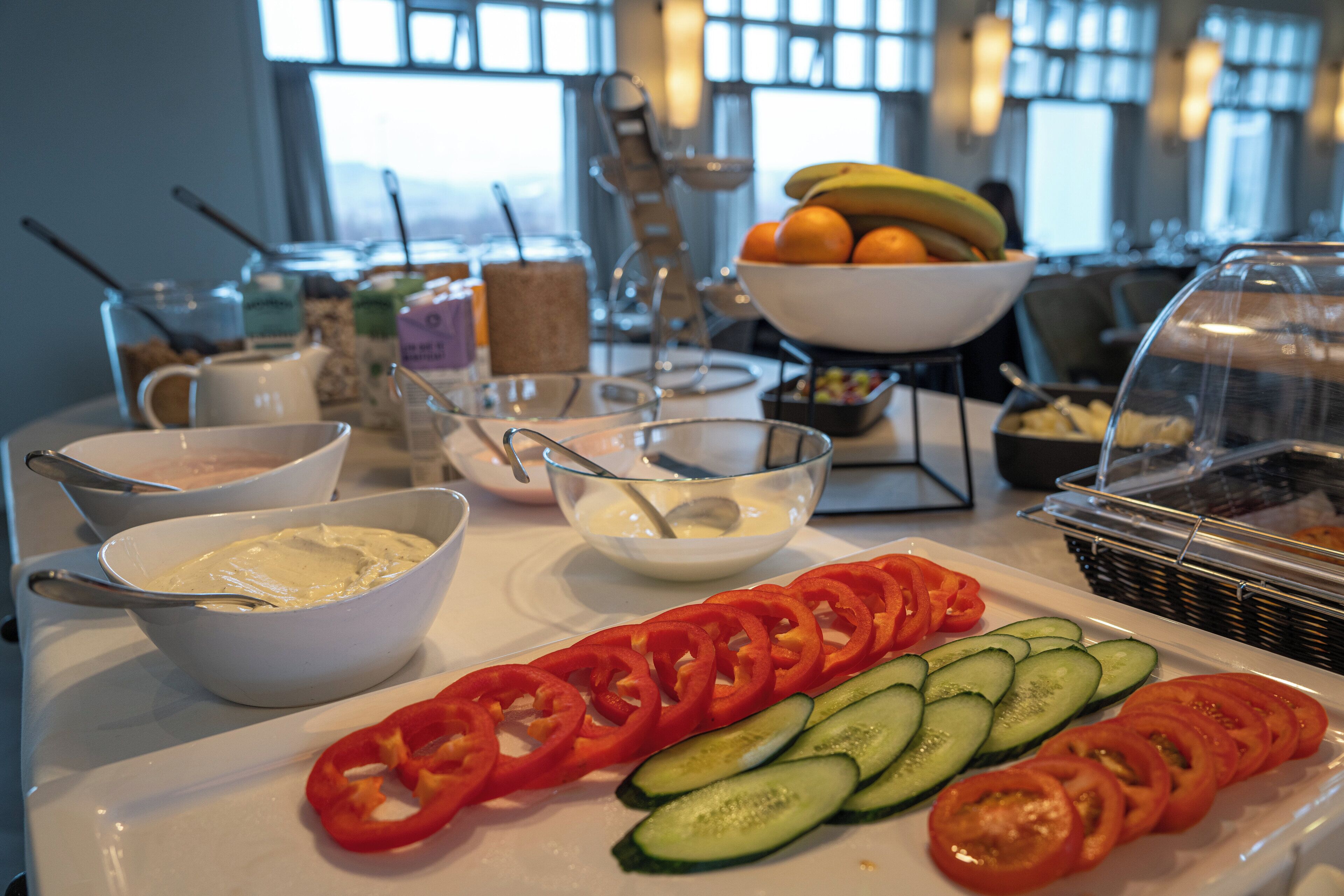Pequeno-almoço tipo buffet diário incluído 