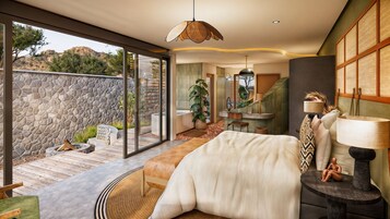 Suíte estúdio superior | Roupas de cama premium