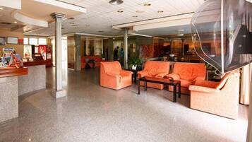 Sala de estar do lobby