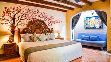 Suíte júnior, 1 cama de casal | Ferros/tábuas de passar roupa, Wi-Fi de cortesia, roupa de cama