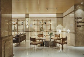 Sala de estar do lobby