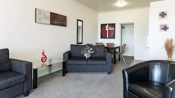 Suite Familiar, 1 quarto, não fumadores, vista para o mar | Sala de estar