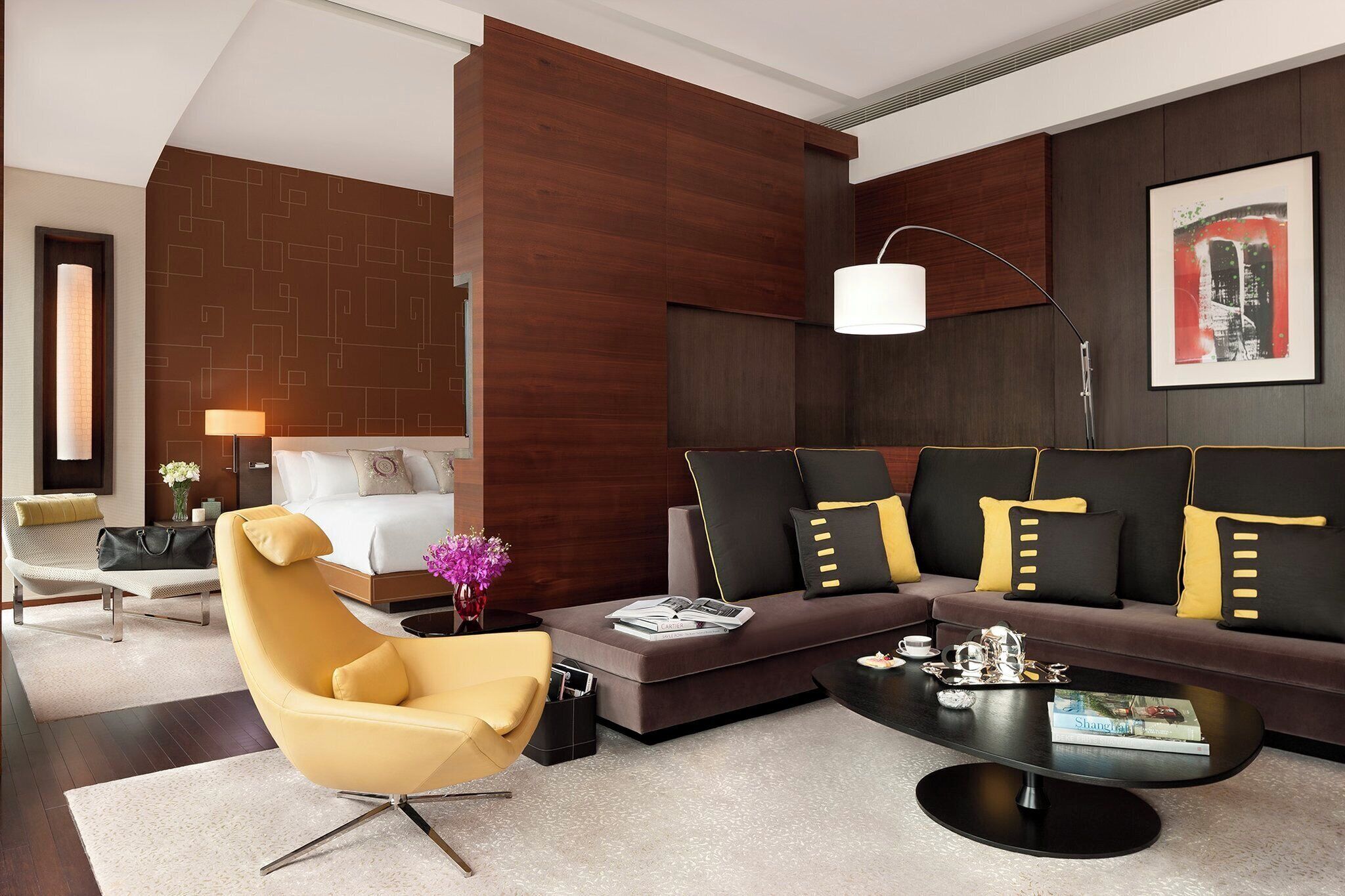 Suite Club, 1 cama king-size, acesso ao Club Lounge, Vista para a cidade | Roupa de alta qualidade, edredões de penas, cofre no quarto 