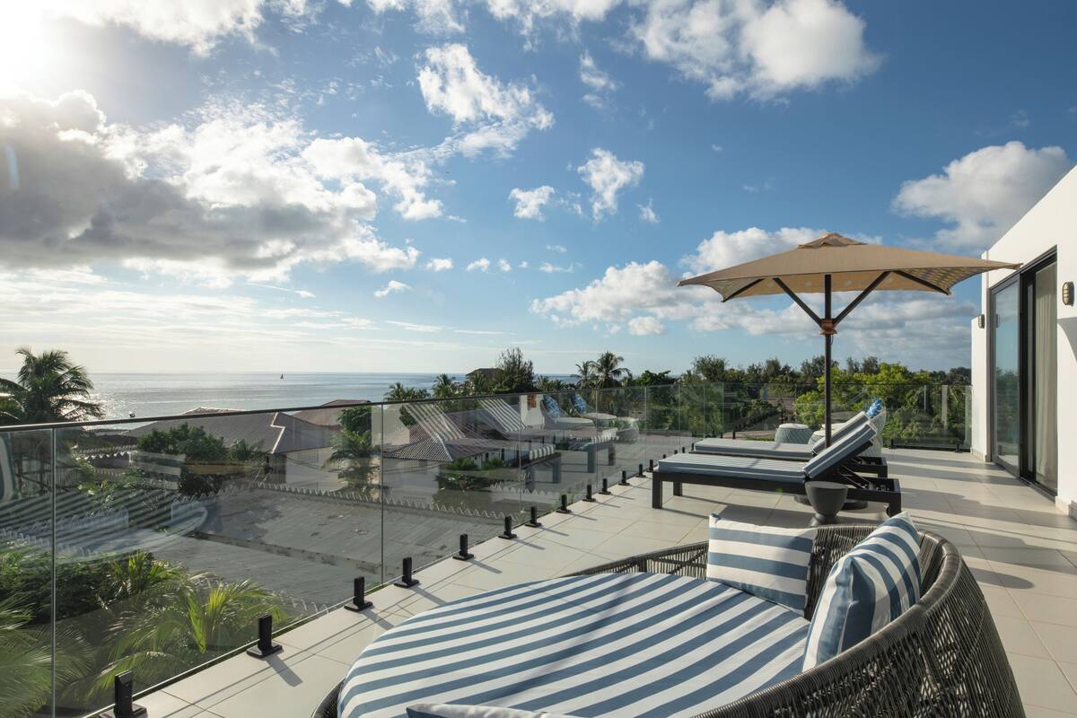 Z2 Hotel, Rooftop Suite Full Sea View | Lençóis de algodão egípcio, roupa de alta qualidade, minibar 