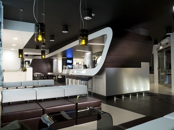 Sala de estar do lobby