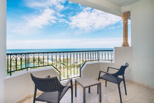 Quarto Twin, vista para o mar | Vista do quarto