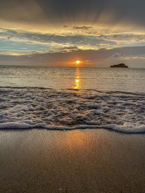Na praia 