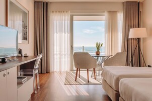 Quarto Twin, vista para o mar | Vista do quarto