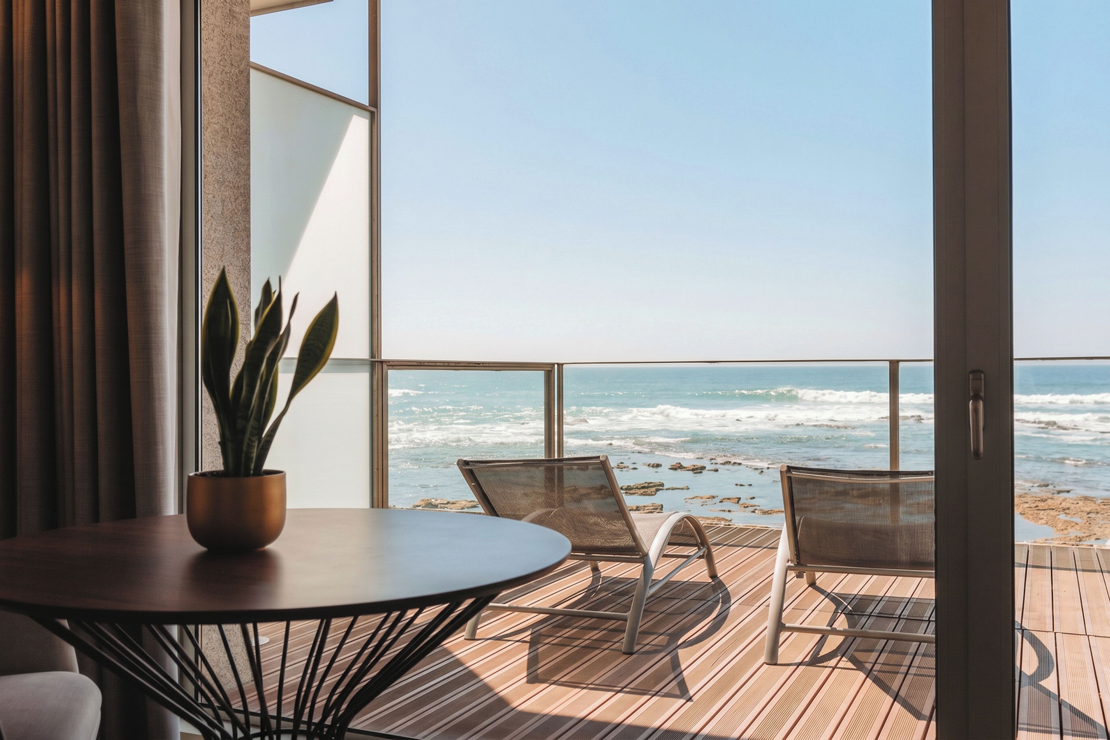 Quarto Duplo, vista para o mar | Vista do quarto