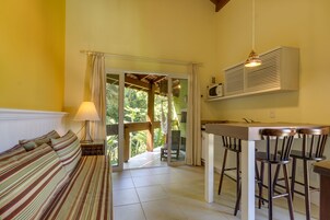 Apartamento luxo, 1 quarto, sacada | Cozinha privada