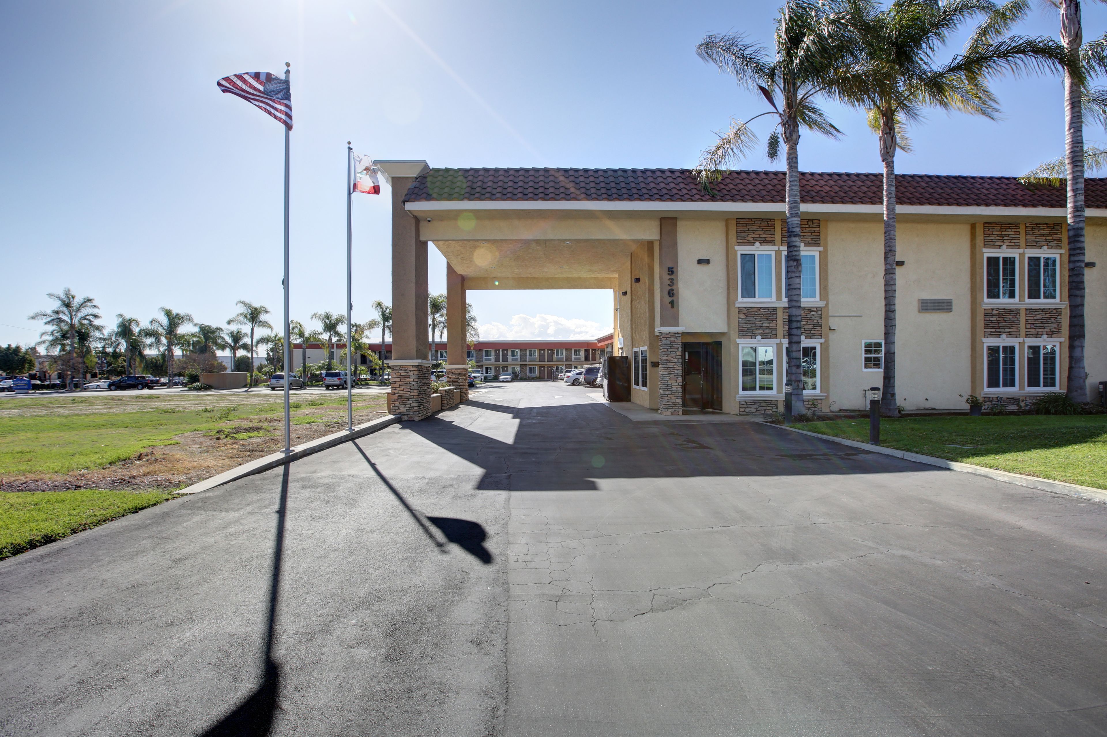 Fachada da propriedade