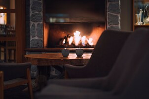 Sala de estar do lobby