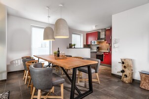 Apartamento, sacada, vista para a montanha (Alpine Premium) | Cofres nos quartos, berços (sobretaxa)