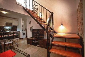 Apartamento Premium | Sala de estar | Leitor de DVD 