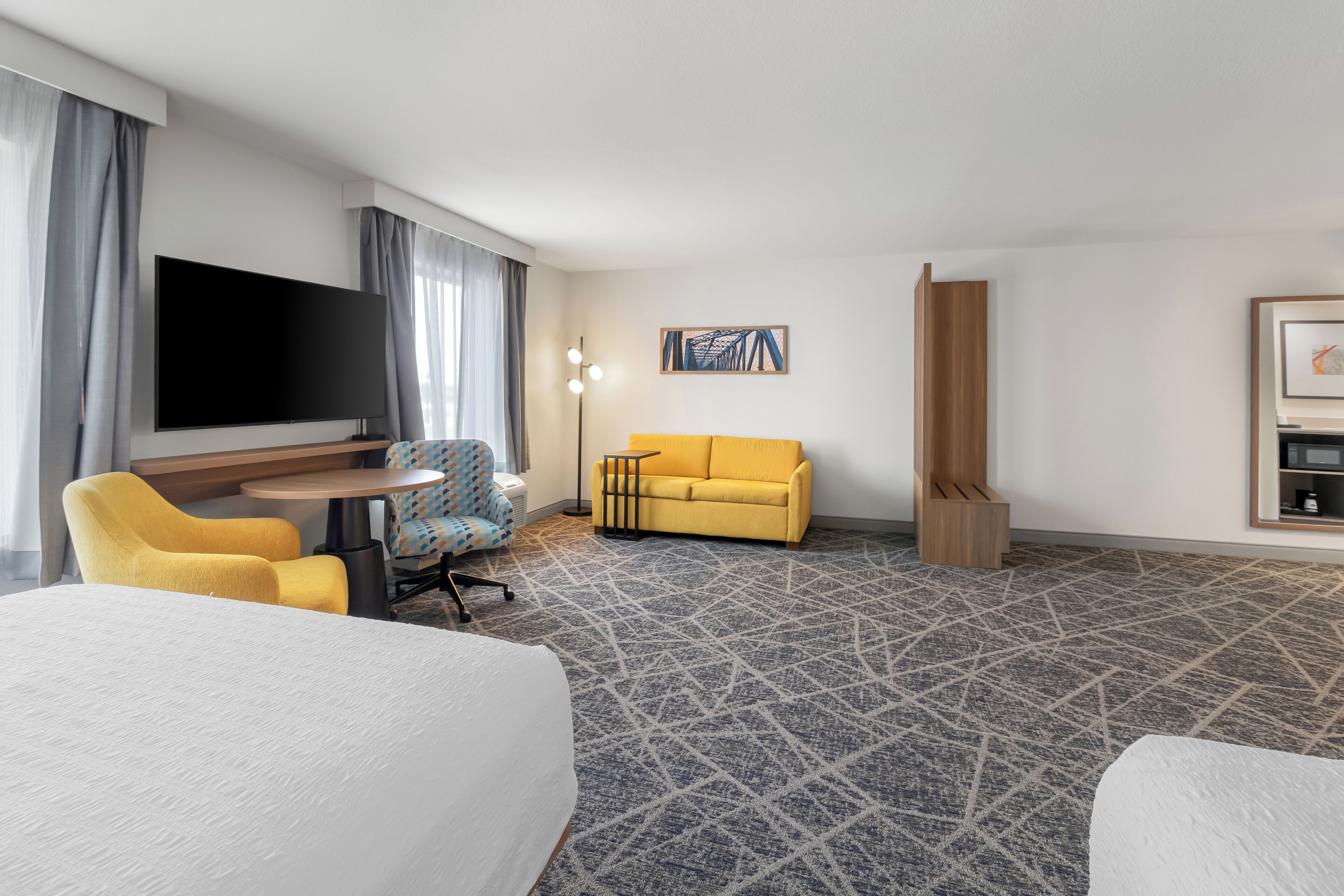 Quarto standard | Ferros/tábuas de passar roupa, Wi-Fi de cortesia, roupa de cama
