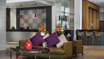Sala de estar do lobby