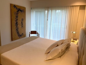 Quarto executivo | Roupas de cama de algodão egípcio, camas com colchões pillow-top