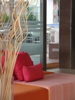 Sala de estar do lobby