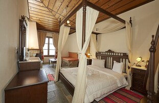 Suíte superior | Roupas de cama premium, escrivaninha, quartos à prova de som