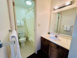 Suite Premium | Com mobília individualizada, secretária, cortinas/cortinados opacos 