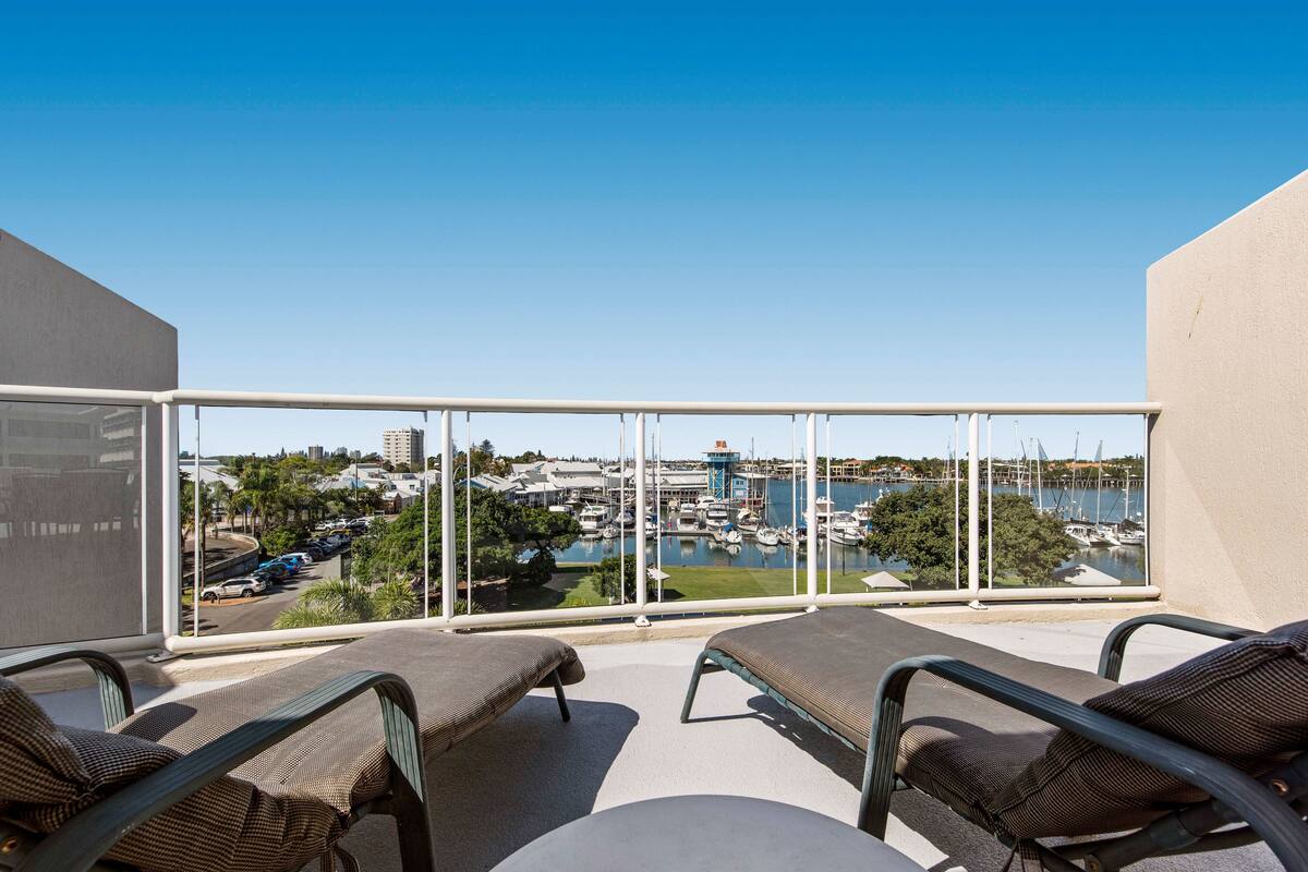 Apartamento, 3 quartos, vista para a marina (Rooftop) | Terraço/pátio interior