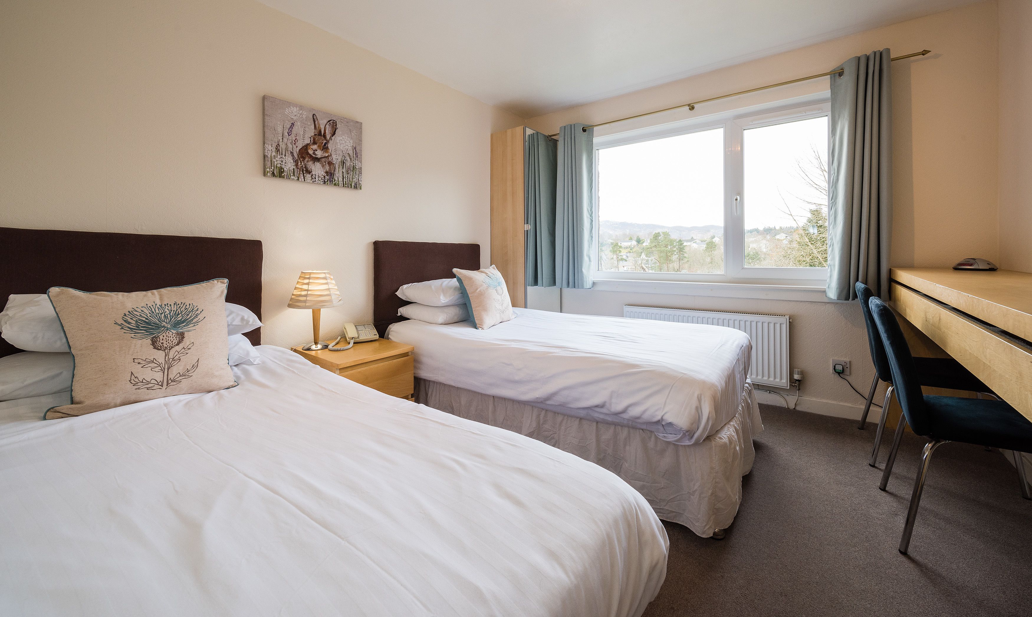 Quarto duplo | Vista do quarto