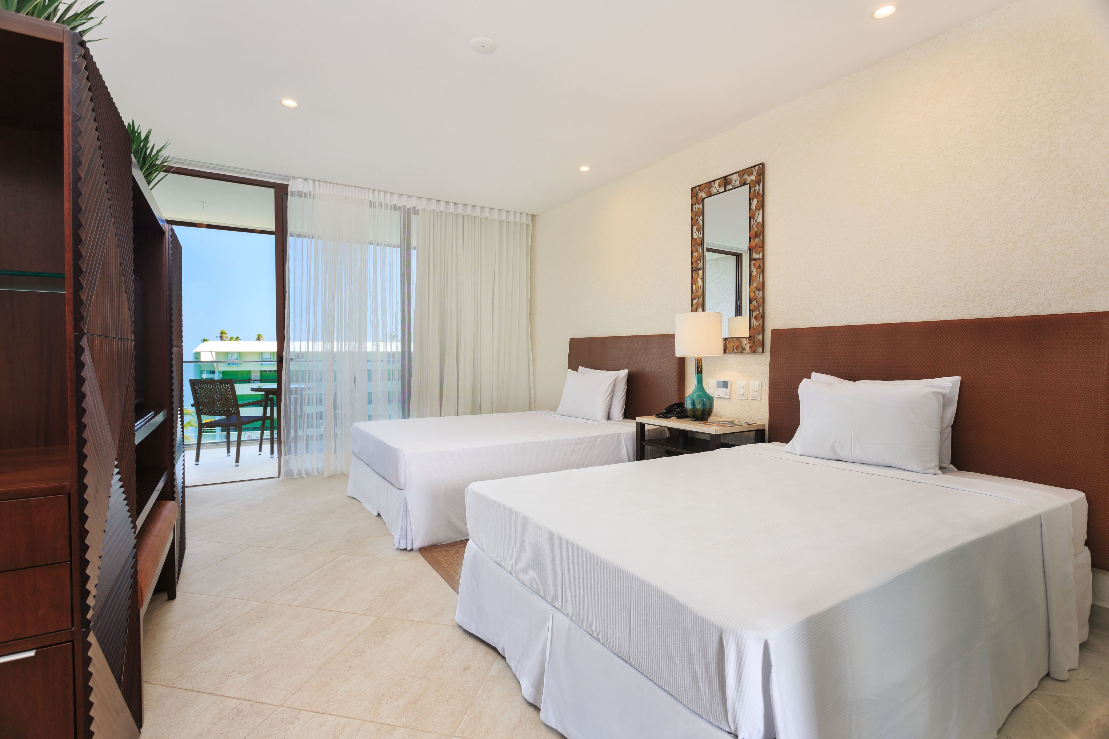 Luxo | Vista do quarto