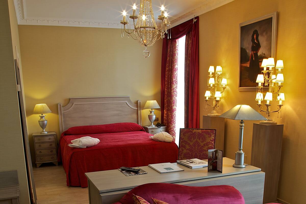 Quarto Duplo Superior | Sala de estar