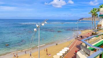Estúdio panorâmico, terraço, vista para o mar | Vista do quarto
