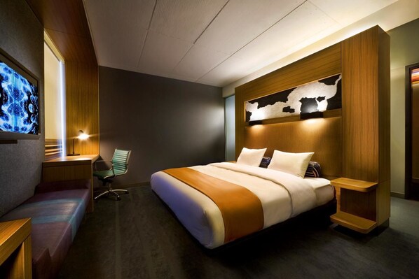 1 quarto, minibar, cofre no quarto, secretária 