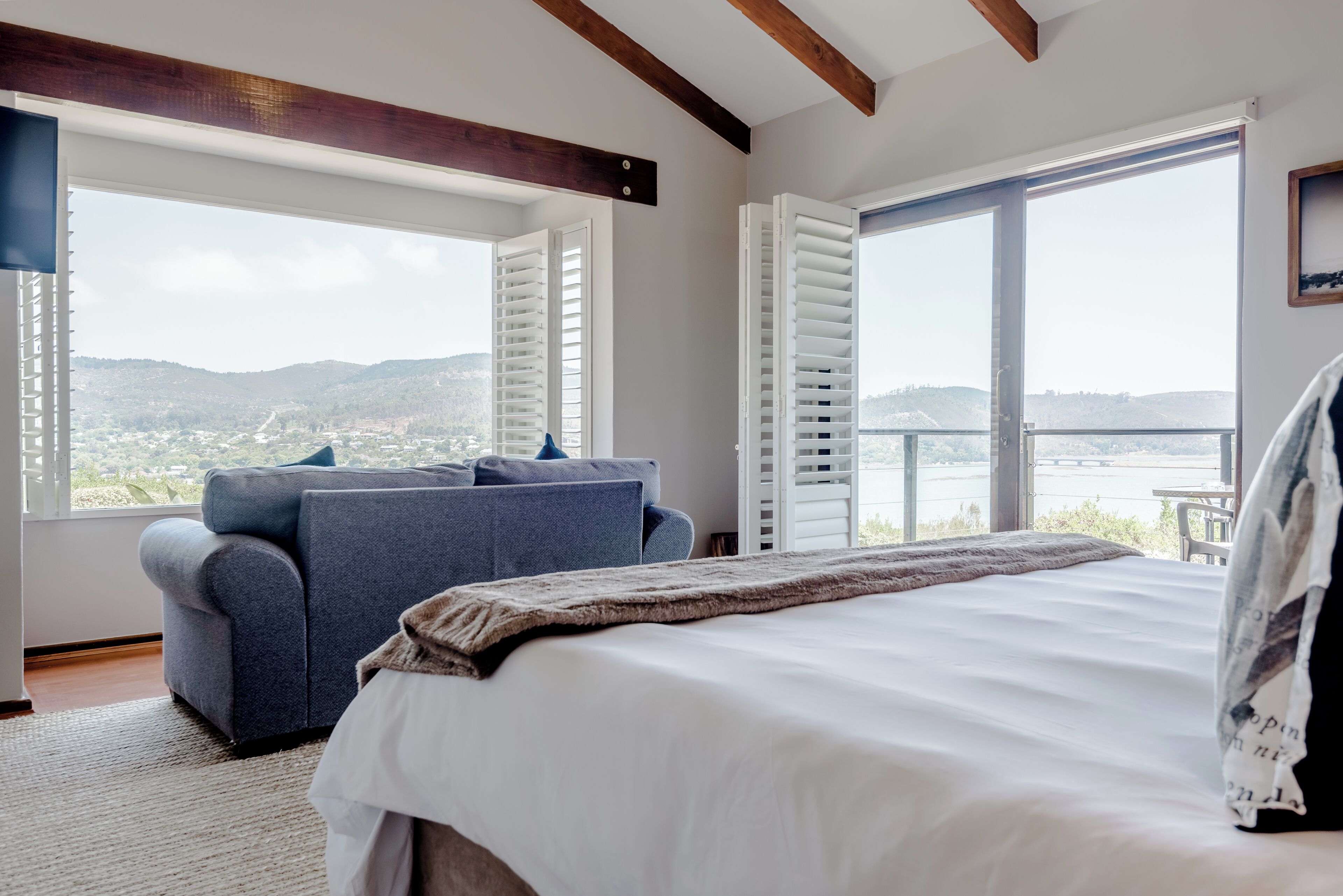 Suíte, 1 cama King, vista para a lagoa | Vista do quarto