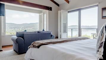 Suíte, 1 cama King, vista para a lagoa | Vista do quarto