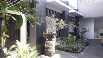 Vista para o jardim