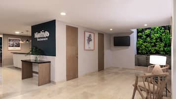 Entrada do alojamento