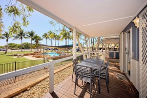 Cabana standard, 2 quartos | Vista para o jardim