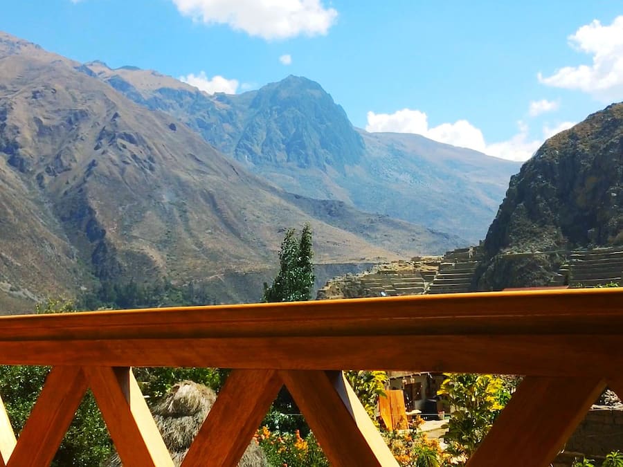 Vista para a montanha