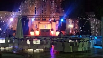 Área interna para casamento