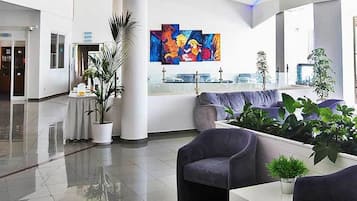 Sala de estar do lobby