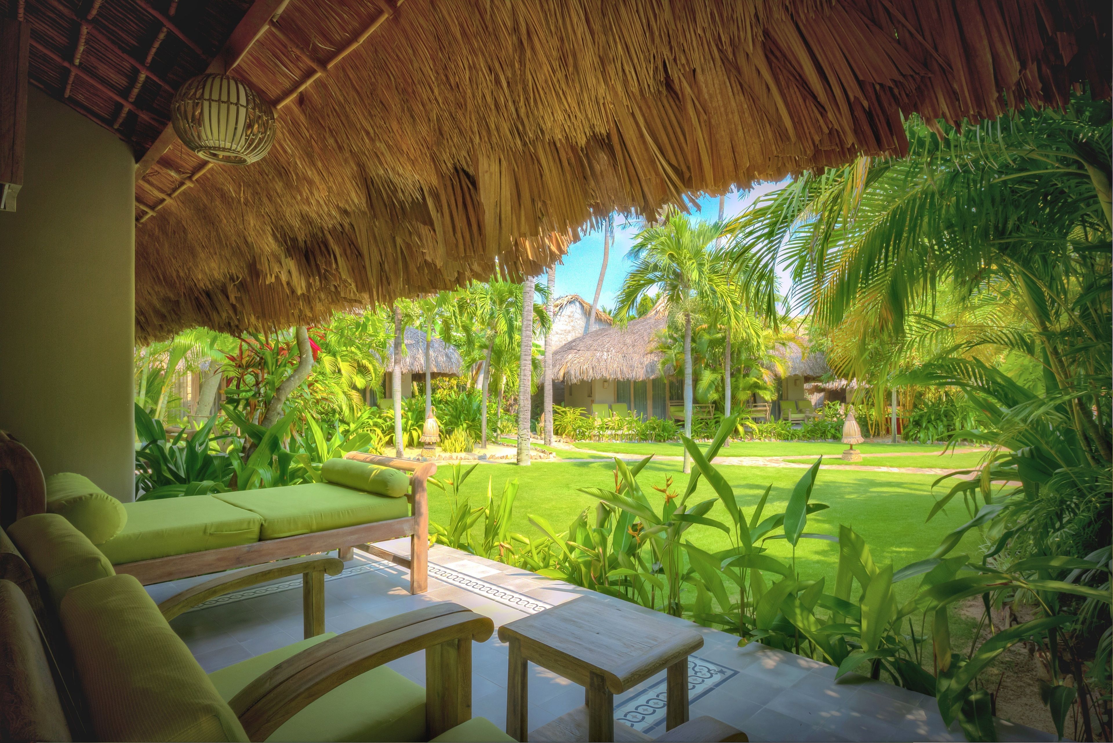 Quarto Duplo ou Twin Deluxe, vista para o jardim | Vista para o jardim