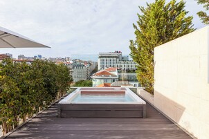 Vista para a cidade desde o alojamento