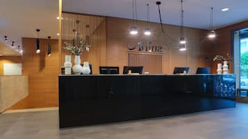 Quiosque de check-in/check-out