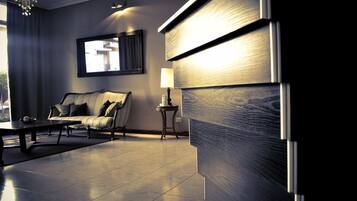 Sala de estar do lobby