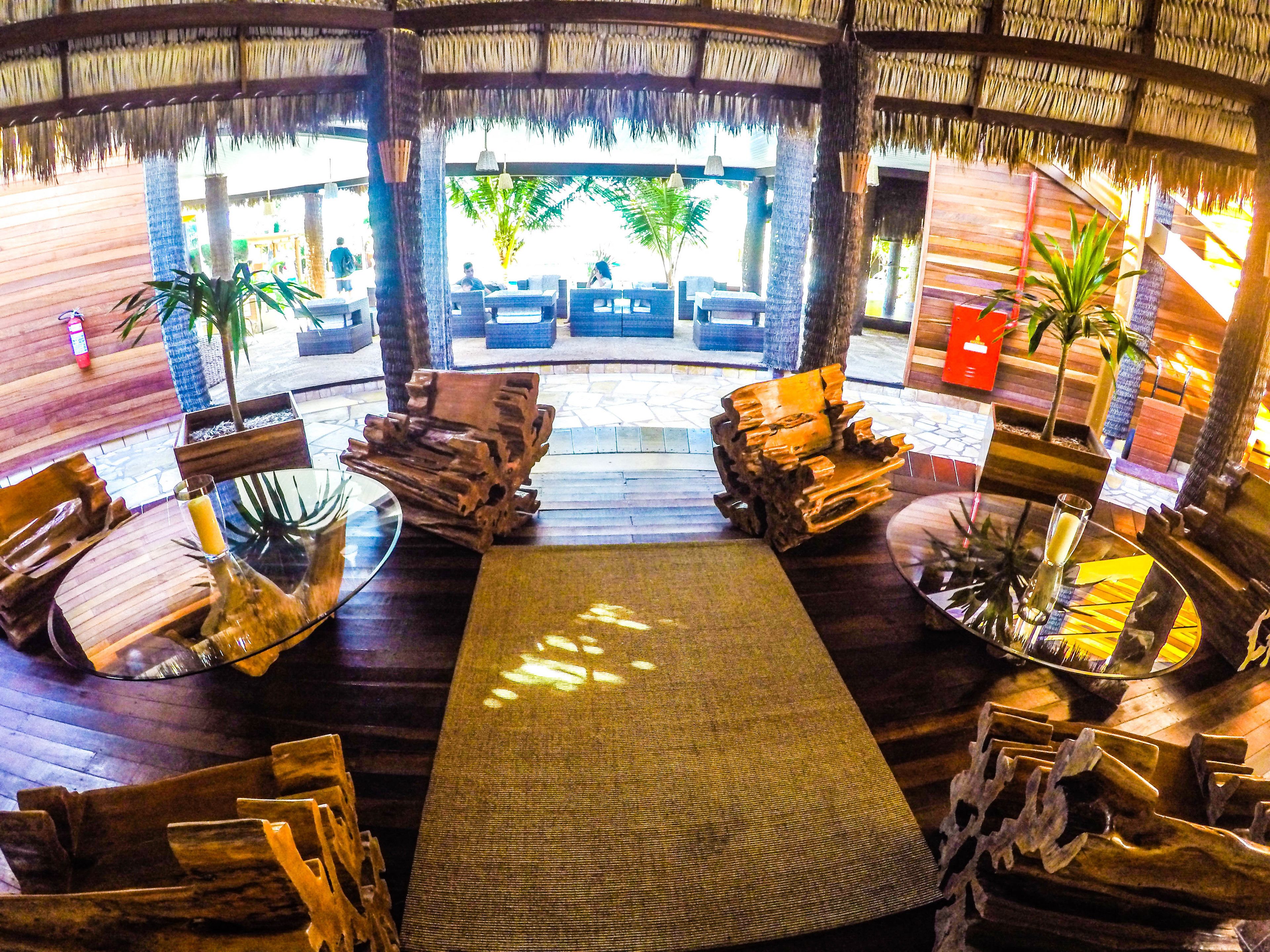 Sala de estar do lobby