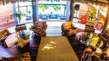 Sala de estar do lobby