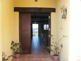 Entrada do alojamento