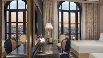 Quarto luxo, 2 camas de solteiro (View) | Roupas de cama de algodão egípcio, roupas de cama premium