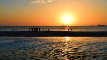 Vista para a praia ou o mar