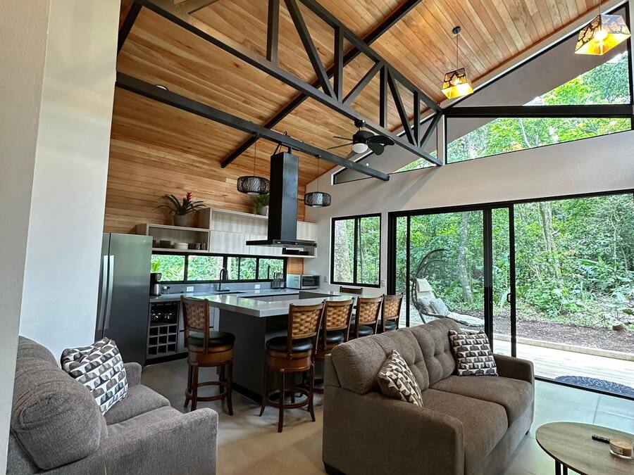 Villa Familiar, 2 quartos, não fumadores, vista para o jardim | Roupa de alta qualidade, edredões de penas