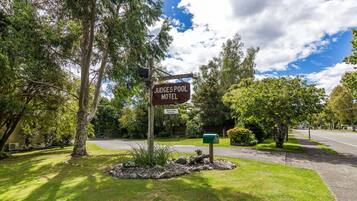 Entrada do alojamento